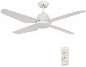 Lucci Air 212994 - LED Stropní ventilátor ARIA LED/18W/230V bílá + DO