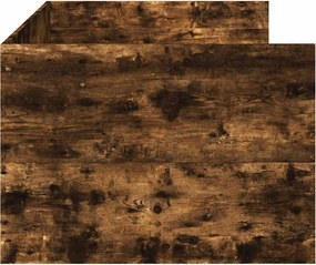 Válenda se zásuvkami bez matrace kouřový dub 75 x 190 cm 3280836