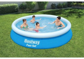 Bestway Nadzemní bazén Fast Set, pr. 366 cm, v. 76 cm