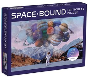 Galison Měnící se puzzle Vzhůru do vesmíru 300 dílků