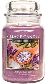 Village Candle Vonná svíčka Levandule s Mořskou solí - Lavender Sea Salt, 602 g