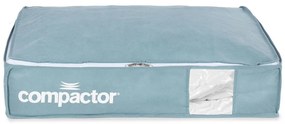 Vakuový plastový úložný box pod postel 65x45x15,5 cm Blue Edition – Compactor