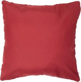 Bílo-červený dekorační polštář s vánočními stromky - 44*44*4 cm