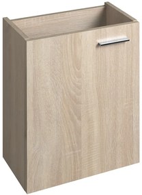 Aqualine, ZOJA umyvadlová skříňka 39,5x50x22cm, dub platin, 51049DP