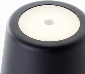 Brilliant G90939/76  Venkovní AKU stolní lampa KAAMI černá USB-C