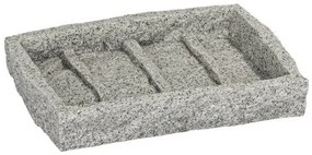Wenko Granite miska na mýdlo Stojící šedá 20439100