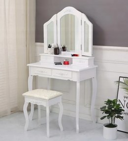 Toaletní stolek Elegant Rose + dárek houbička na make up