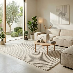 Béžový koberec 160x230 cm Serenity – ESTE