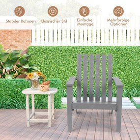 Costway Adirondack Chair zahradní židle z akáciového dřeva
