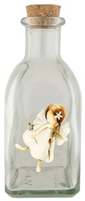 Bohemia Gifts Skleněná lahvička Anděl, 250 ml