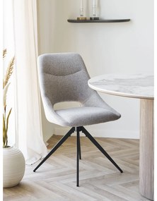 House Nordic Otočná jídelní židle DOKKA písková
