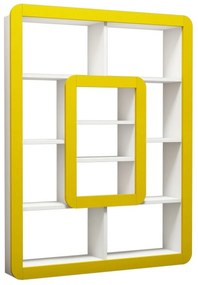 Knihovna Orkide Yellow and White