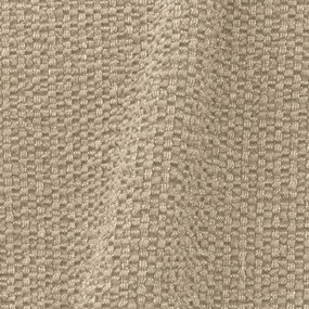Potah na sedačku multielastický, Denia, smetanový čtyřkřeslo - š. 220 - 260 cm