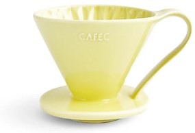 Cafec Arita Ware Flower dripper 4 - žlutý