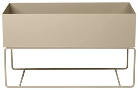 FERM LIVING Truhlík Plant Box Large, Cashmere