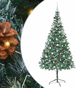 Umělý vánoční stromeček s stojanem Zelená 210 cm PVC a Ocel 3396726
