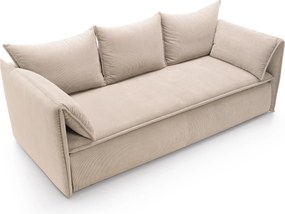 PCo Pohovka GRANADA, 218 cm Barva látky: Černá (Riviera 100)