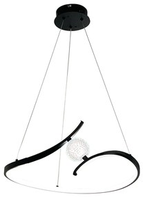 Závěsné LED svítidlo Perla, 1x LED 34w, 4000k, b