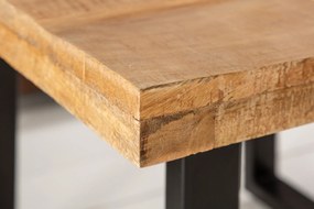 Masivní mangový konferenční stolek Kardano, 60 cm