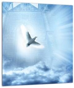 Obraz - Boží holubice (30x30 cm)