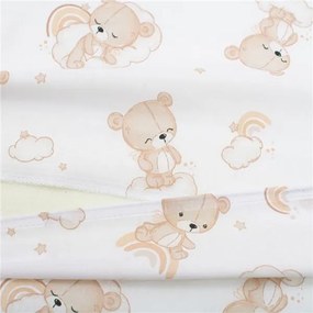 Potah na kojenecký polštář-klin New Baby BASIC 30x37 cm beige