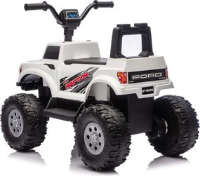 Elektrické autíčko Ford F-150 Raptor bílé