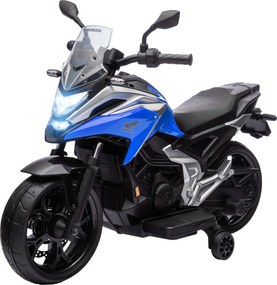 Dětská elektrická motorka AIYAPLAY Honda - Jízda na motorce pro děti od 3 do 6 let s hudbou a světlomety - Elektrické vozidlo s 2 stabilizačními koly…