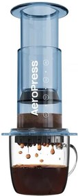 Ruční kávovar aeropress clear blue