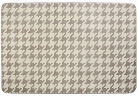 Tutumi Plyšový koberec Clover Pepitka Beige Rozměr (cm): 120 x 170