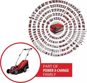 EINHELL Rotační sekačka AKU 33 cm GE-CM 18/33 Li (1x4 Ah)