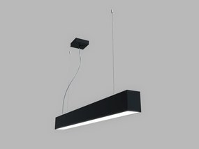 Led2 Lineární závěsné LED svítidlo LINO II 90 cm Barva: Černá, Stmívání: ZigBee TW, Vyzařování světla: dolů