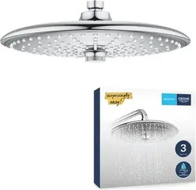 Grohe Vitalio Joy - Hlavová sprcha průměr 26 cm | 3 proudy | chrom