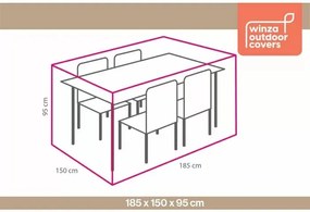 Obal na jídelní soupravu 185x150x95 cm Winza