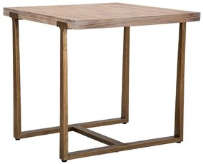 Designový jídelní stůl Nalanie 80 cm hnědý