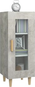 vidaXL Příborník 34,5 x 34 x 90 cm kompozitní dřevo [812397] Barva: Betonová šedá