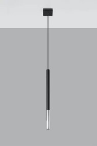 Lustr SOLLUX Mozaica 1 G9 1x40W bez zdroje SL.0885 černá/chrom