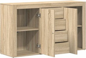 Servírovací skříň Sonoma dub 120 x 36 x 69 cm Kompozitní dřevo 3333858