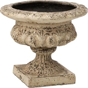 Béžový antik dekorační květináč Vintage Chateau – 56*56*50 cm