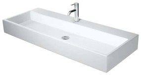 Duravit Vero Air - Umyvadlo 120x47 cm, bez přepadu, otvor pro baterii, WonderGliss, bílá 23501200411