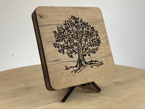Li-Go "Lípa" lampa 19x19cm provedení povrchu: dub světlý