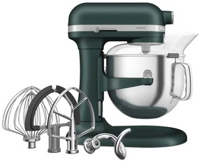 KitchenAid Kuchyňský robot Artisan 5KSM70SHX, se zvedací mísou 6,6 l, lahvově zelená 5KSM70SHXEPP