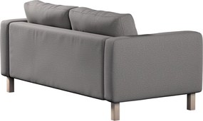 Potah na pohovku IKEA  Karlstad 2-místná, nerozkládací, krátký barva šedá látka pletený vzor