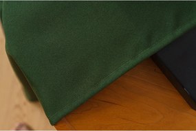 Závěs OXFORD LIGHT 140x270 cm, tmavě zelený Zavěšení: Řasící páska