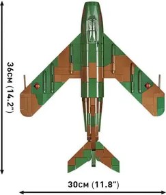COBI 5825 Východoněmecký stíhací letoun Lim-5 ( MiG-17F ) East Germany