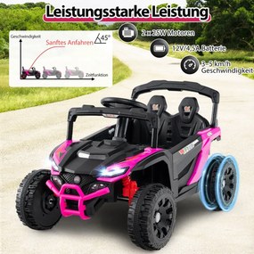 Costway Dětské 12 V elektrické auto s dálkovým ovládáním Electric UTV Truck