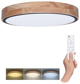 Solight LED osvětlení s dálkovým ovladačem Iron Oak, 60W, 4200lm, 51cm, změna chromatičnosti, stmívatelné