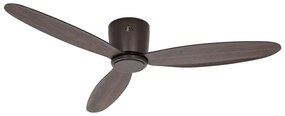 Stropní ventilátor Eco Plano II 132 bronz ořech