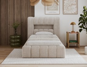 Postel Lamica 90x200 + Dřevěný rám/Standardní zdvih/kontejner