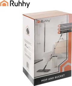 Dvoukomorový mop 8,5 l s kryty Ruhhy 27231