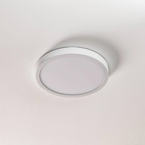 LED stropní svítidlo Vika, kulaté, bílá, Ø 23cm